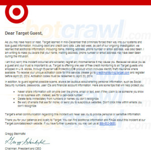 Target apologizes for stolen customer data with mass email
