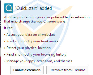 How to remove Quick Start (Virus Removal Guide)