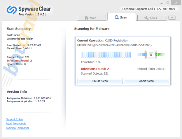 How to remove Spyware Clear (Virus Removal Guide)