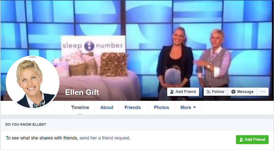 'Ellen Gift' Facebook scam claims to be giving away big prizes