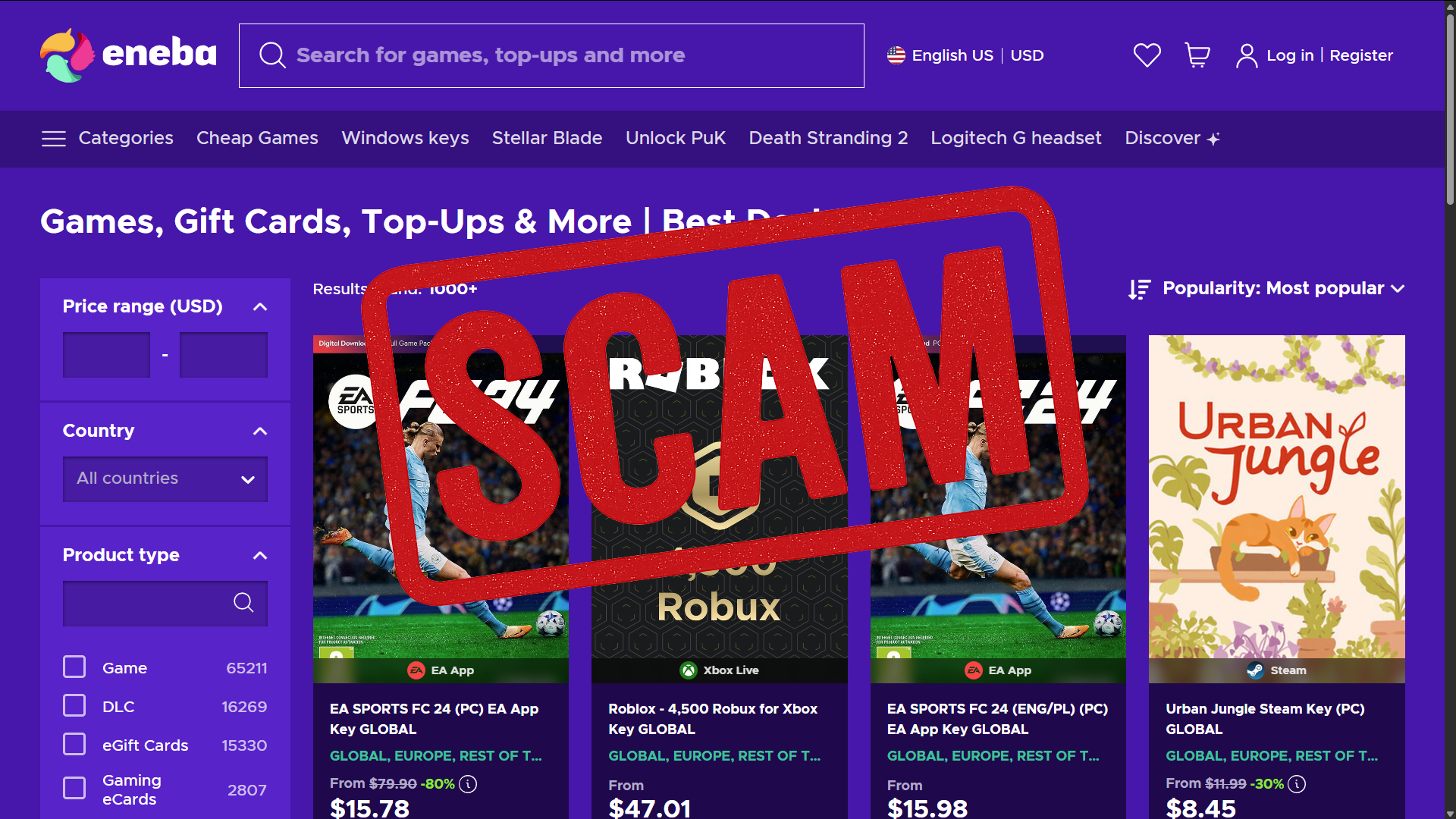 Is Eneba Safe? Not If You're a Content Creator