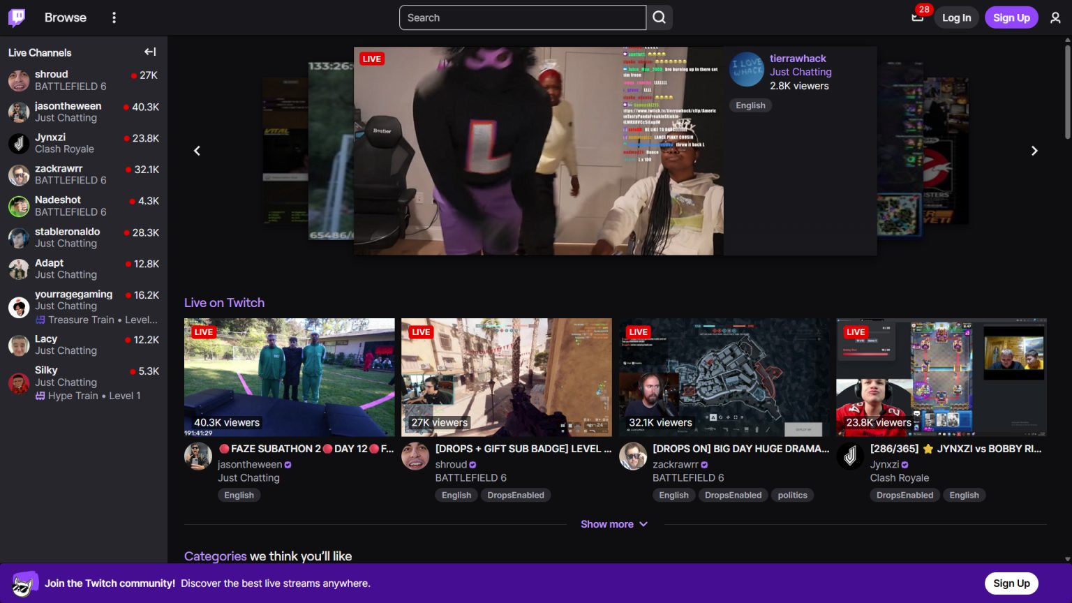 Twitch View Count Limit Confirmed for Viewers Watching More Than Two Streams