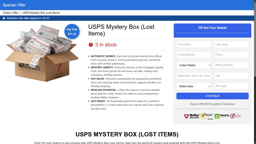 The USPS Mystery Box Scam Uses Fake Surveys to Steal Personal and ...