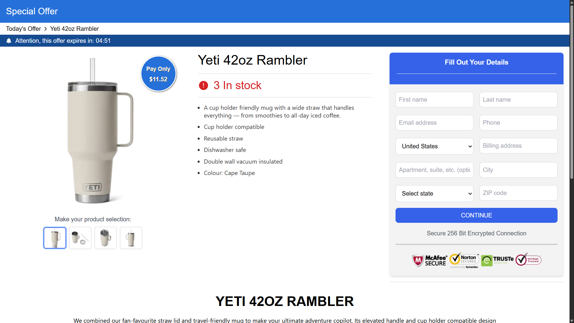The Starbucks Yeti Rambler Tumbler Reward Scam Uses Fake Emails to ...