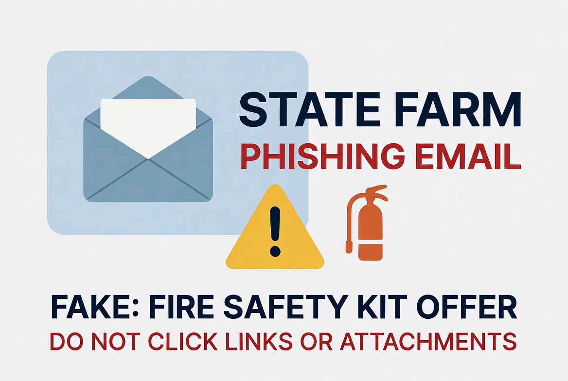 The StateFarm Fire Safety Kit Scam Steals Personal and Payment Information