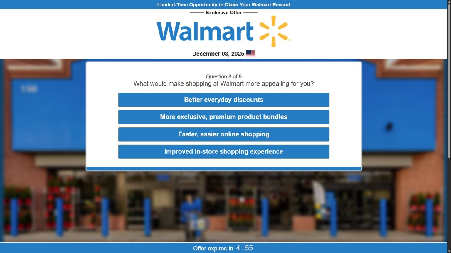 Walmart Food Box Scam Email Leads to Fake Surveys and a Phishing ...